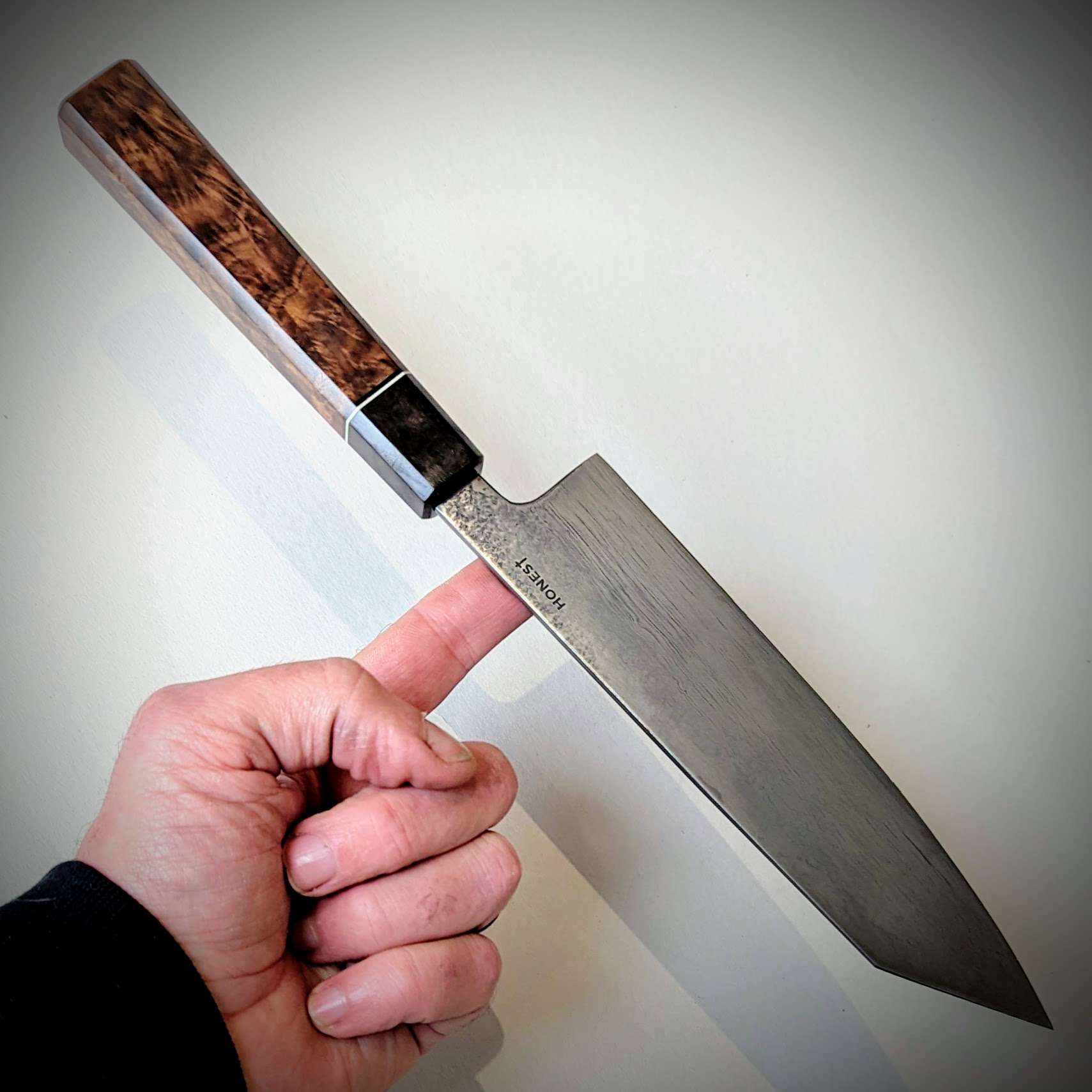 Mr. Happy - 7.75", Gyuto - Custom Kitchen Knife